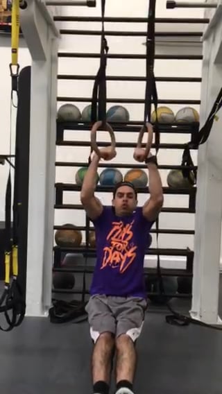 Ravi Ruparel Ring Muscle Up Graduation on Vimeo