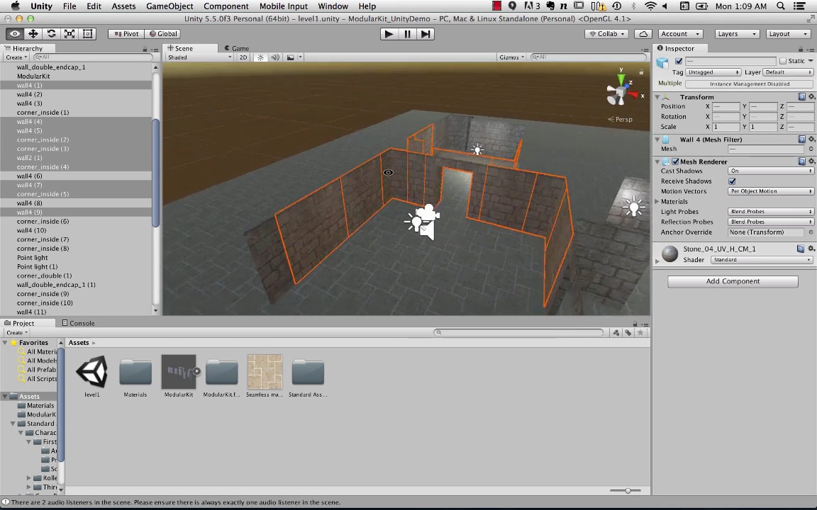 Introduction to modular level design in Maya and Unity on Vimeo