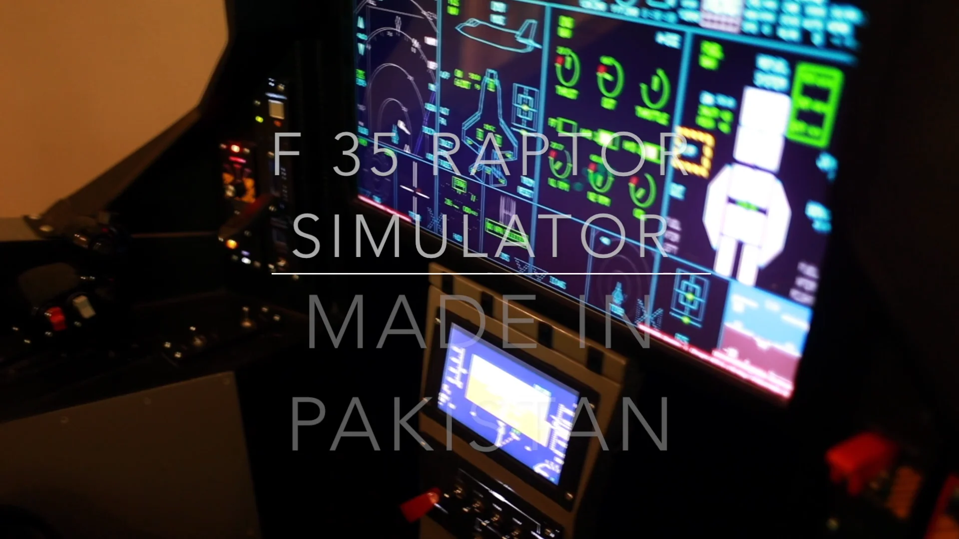 STI F35 Raptor Simulator on Vimeo