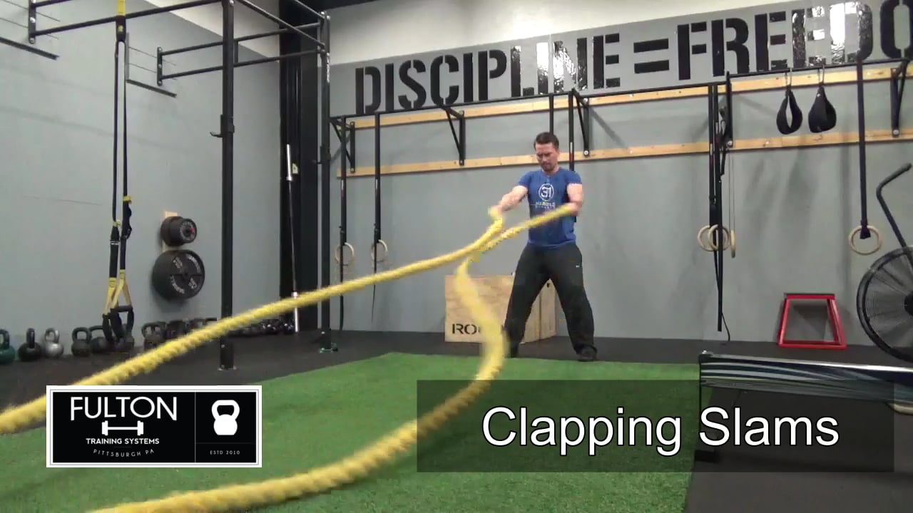 Battle Ropes - Clapping on Vimeo