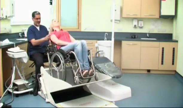 Diaco Dental Chair for wheelchair users Joined on Vimeo