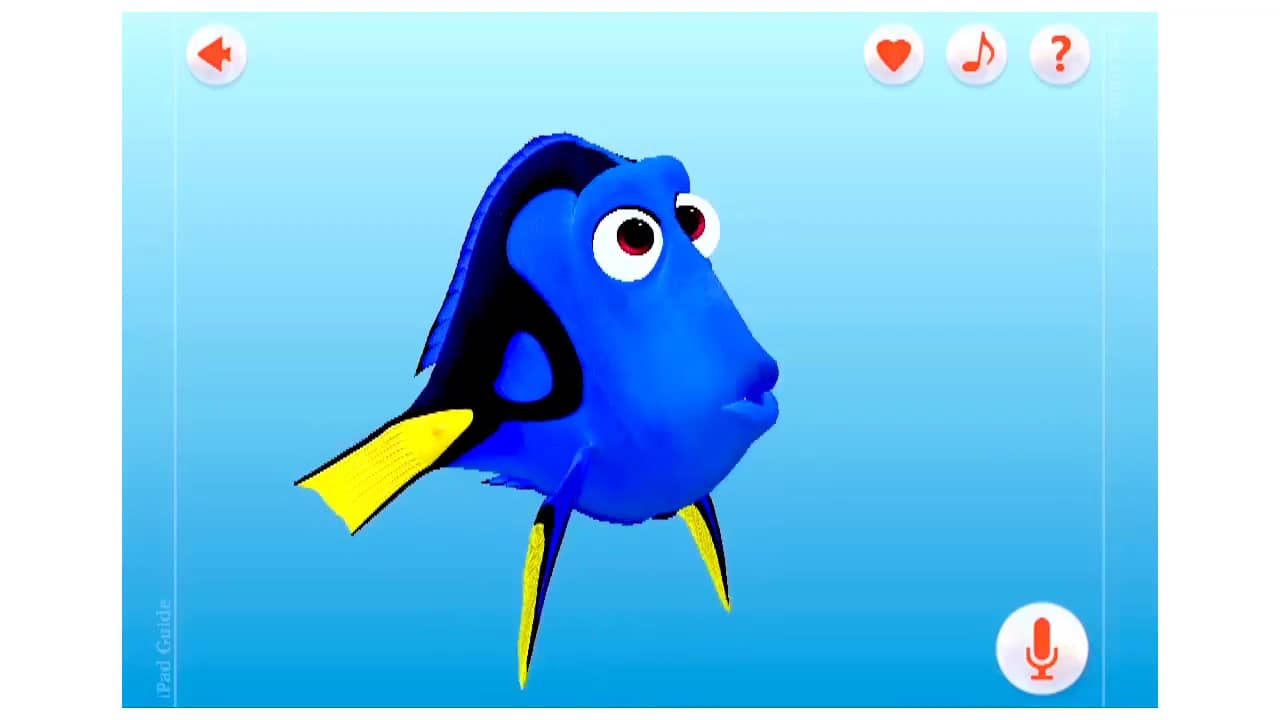 Finding Nemo - Dory interactive animation on Vimeo