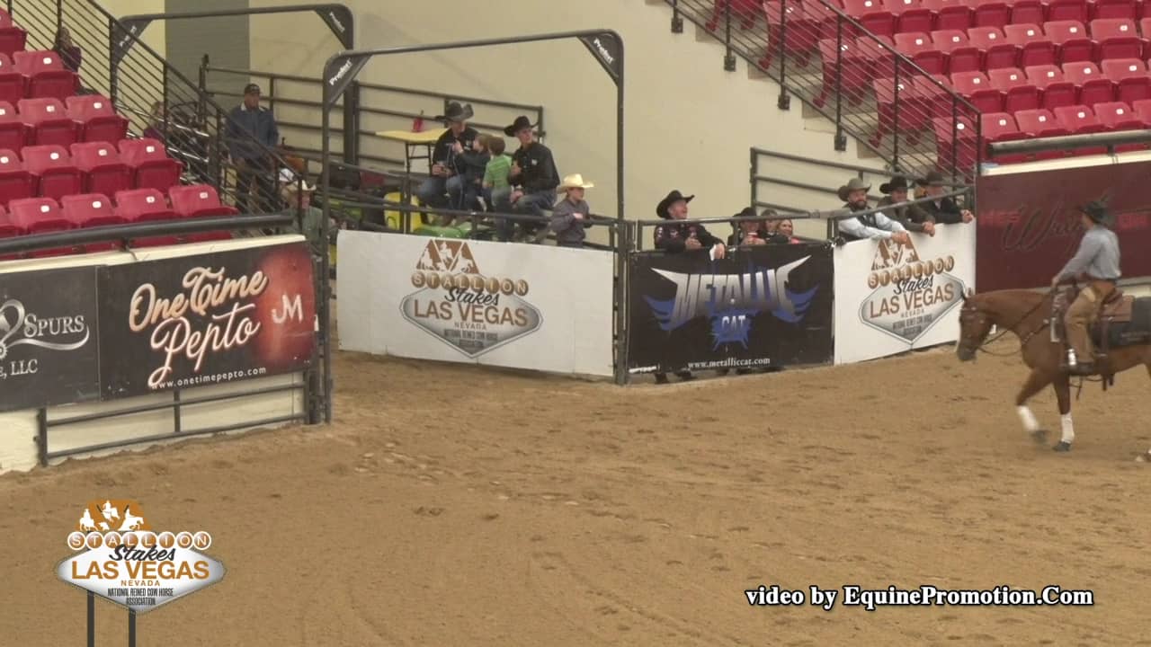SJR Reygun ridden by Brady E. Weaver - 2017 NRCHA Stallion Stakes ...