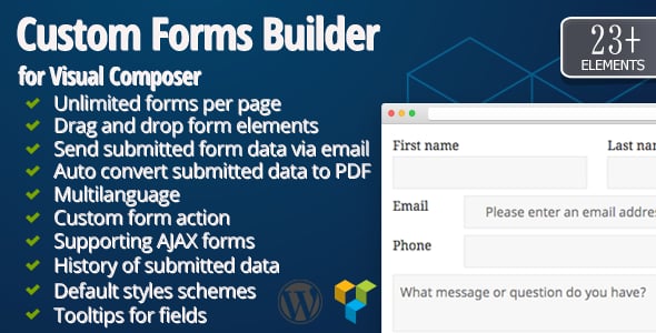 Custom Forms Builder for Visual Composer on Vimeo