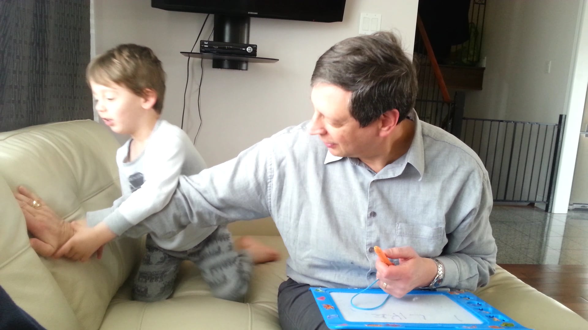 Playing with Saba; 3.3 yrs on Vimeo