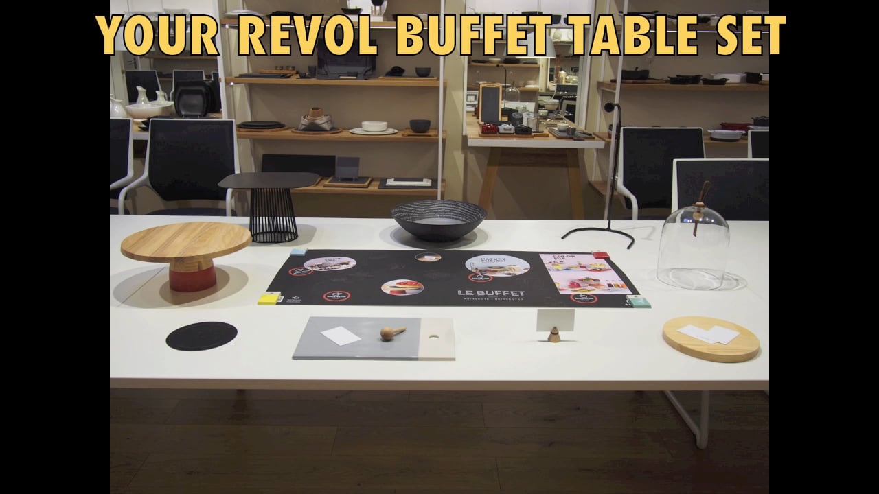 YOUR REVOL BUFFET TABLE SET on Vimeo