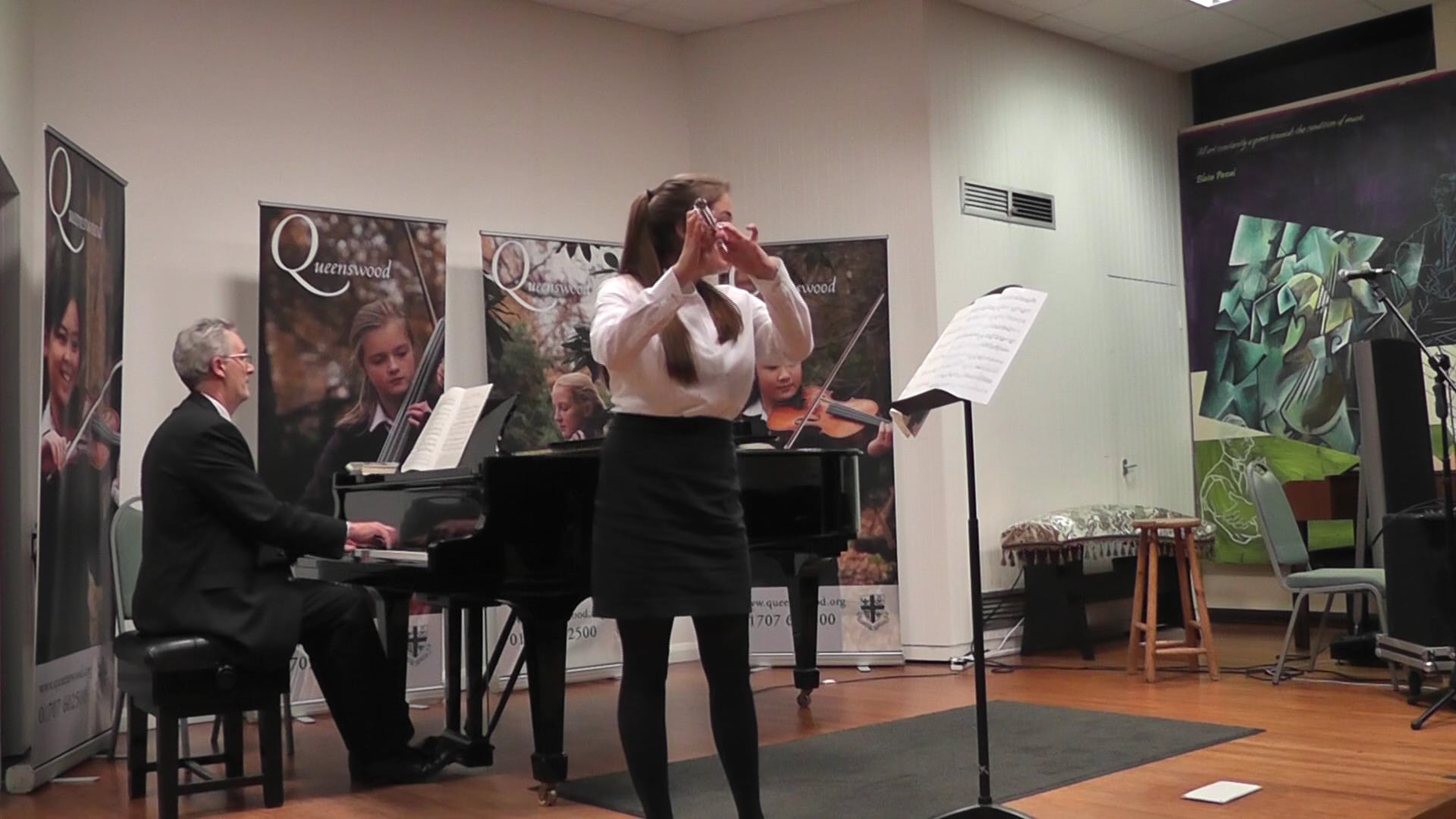 Rachel Poppleton (flute) – Allegro Vivace e Disinvolto – Beethoven arr ...