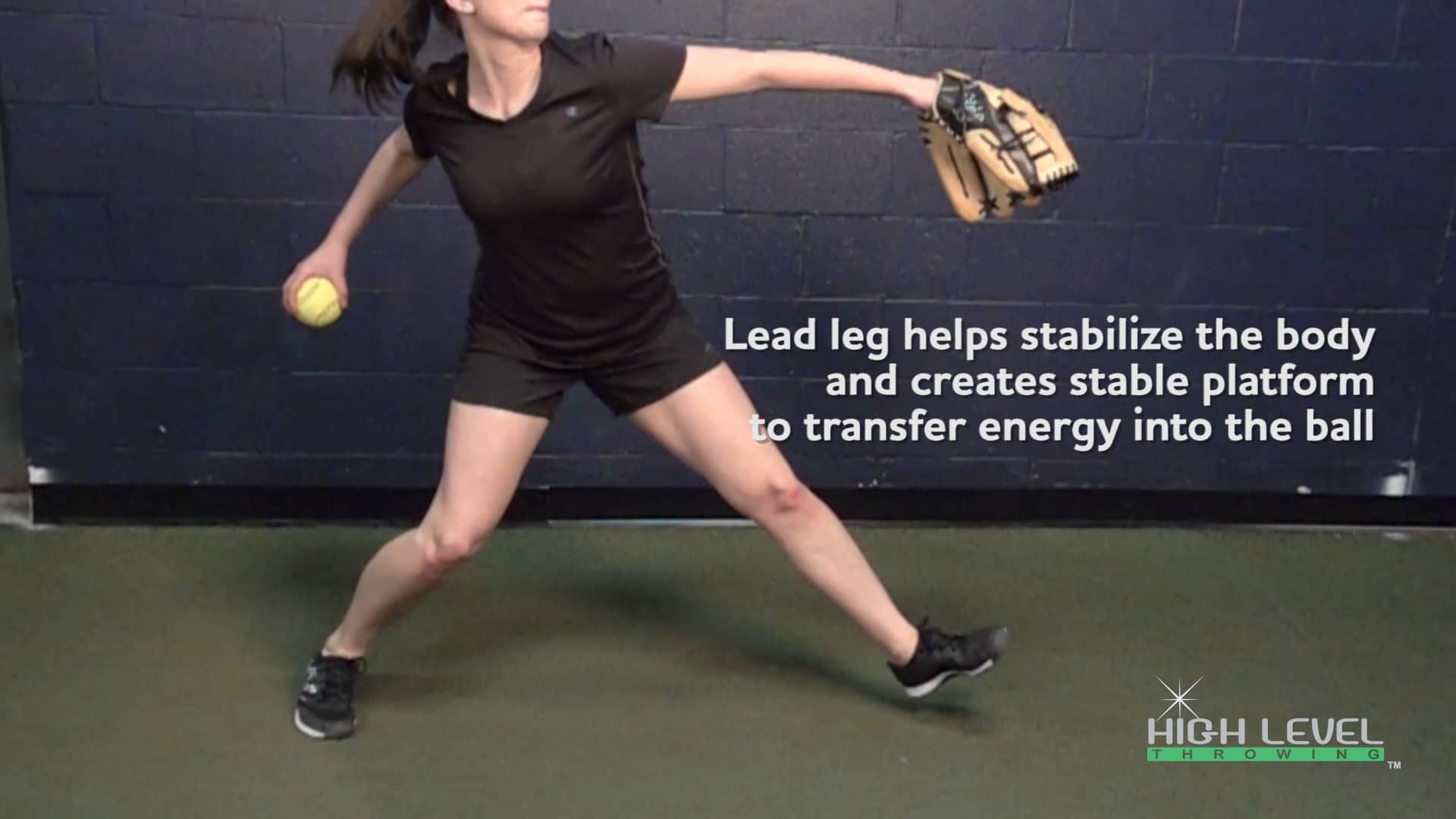 Softball Throwing: Lead Leg Stability | High Level Throwing on Vimeo