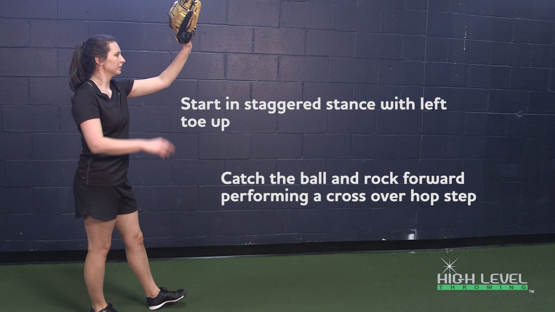 Softball Throwing: Outfield Fly Ball Catch & Throw | High Level ...