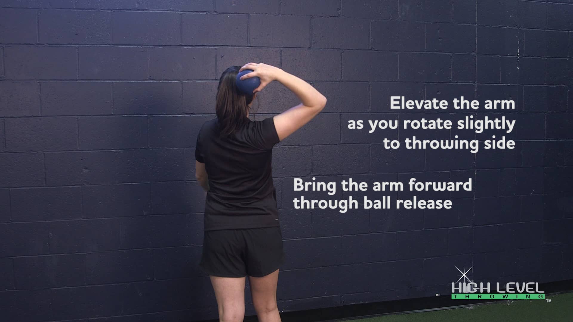 Softball Throwing: Standing Wall Throws | High Level Throwing on Vimeo