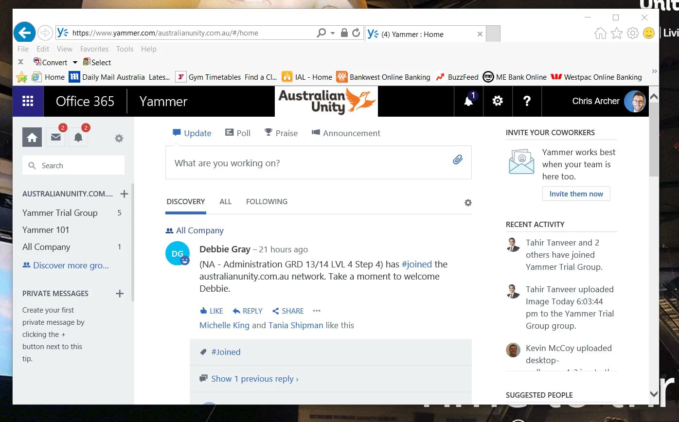 Yammer 101: Adjust notification settings on Vimeo