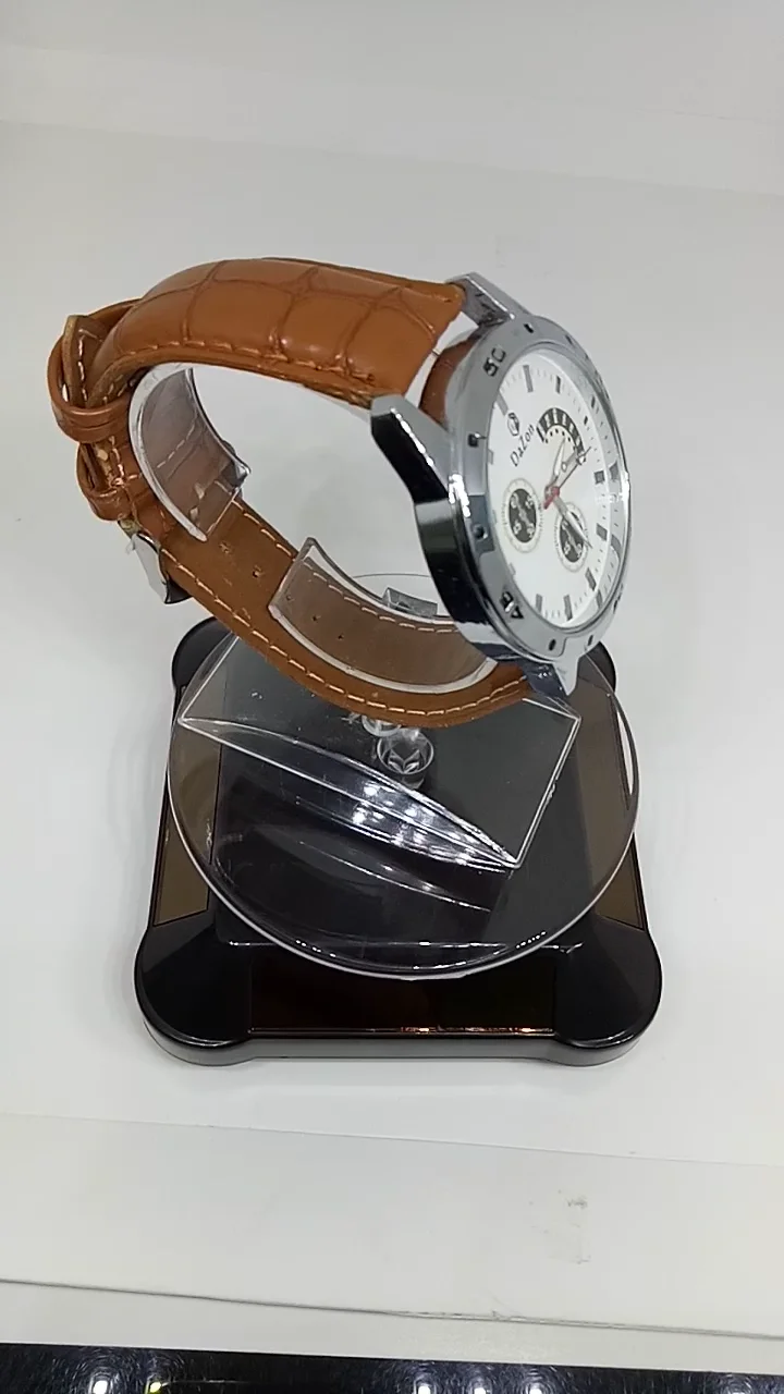 DaZon Wrist Watch Analog Quartz White Dial Stylish Unisex Watch With ...