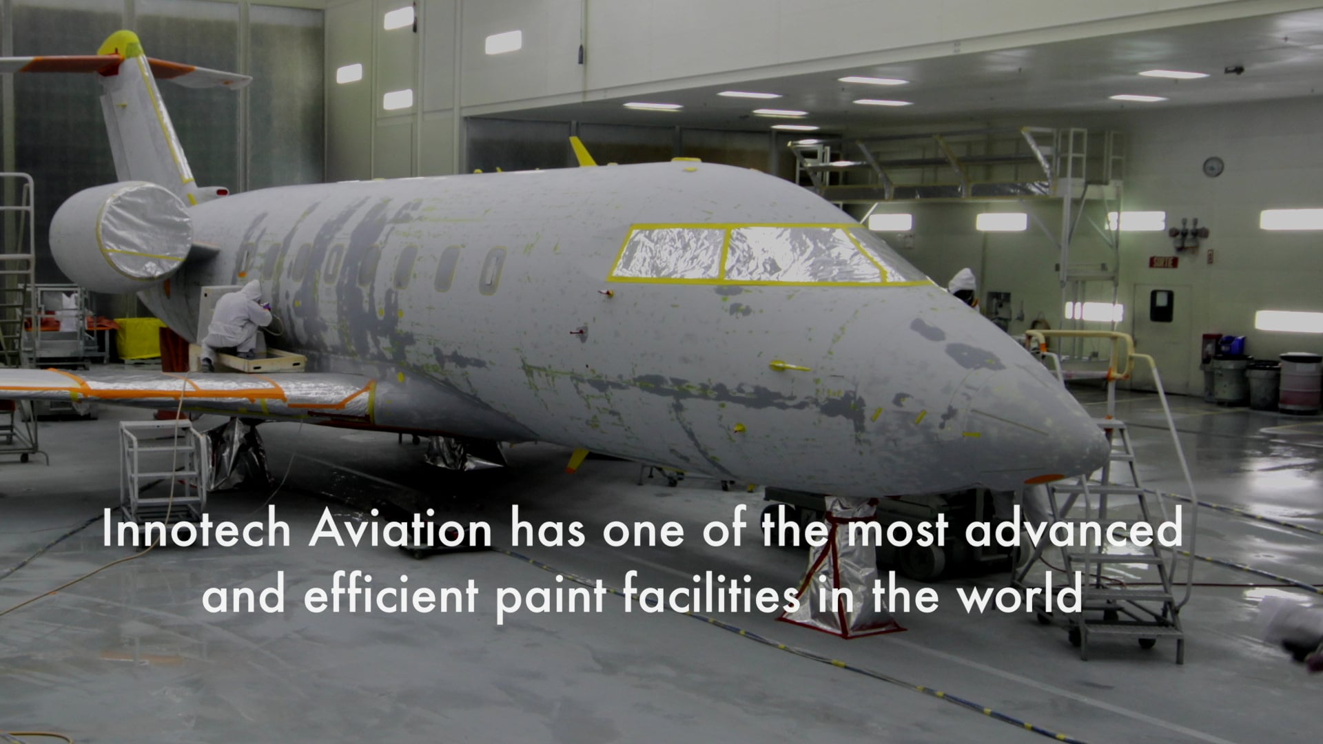 Innotech Aviation: Paint Facility on Vimeo