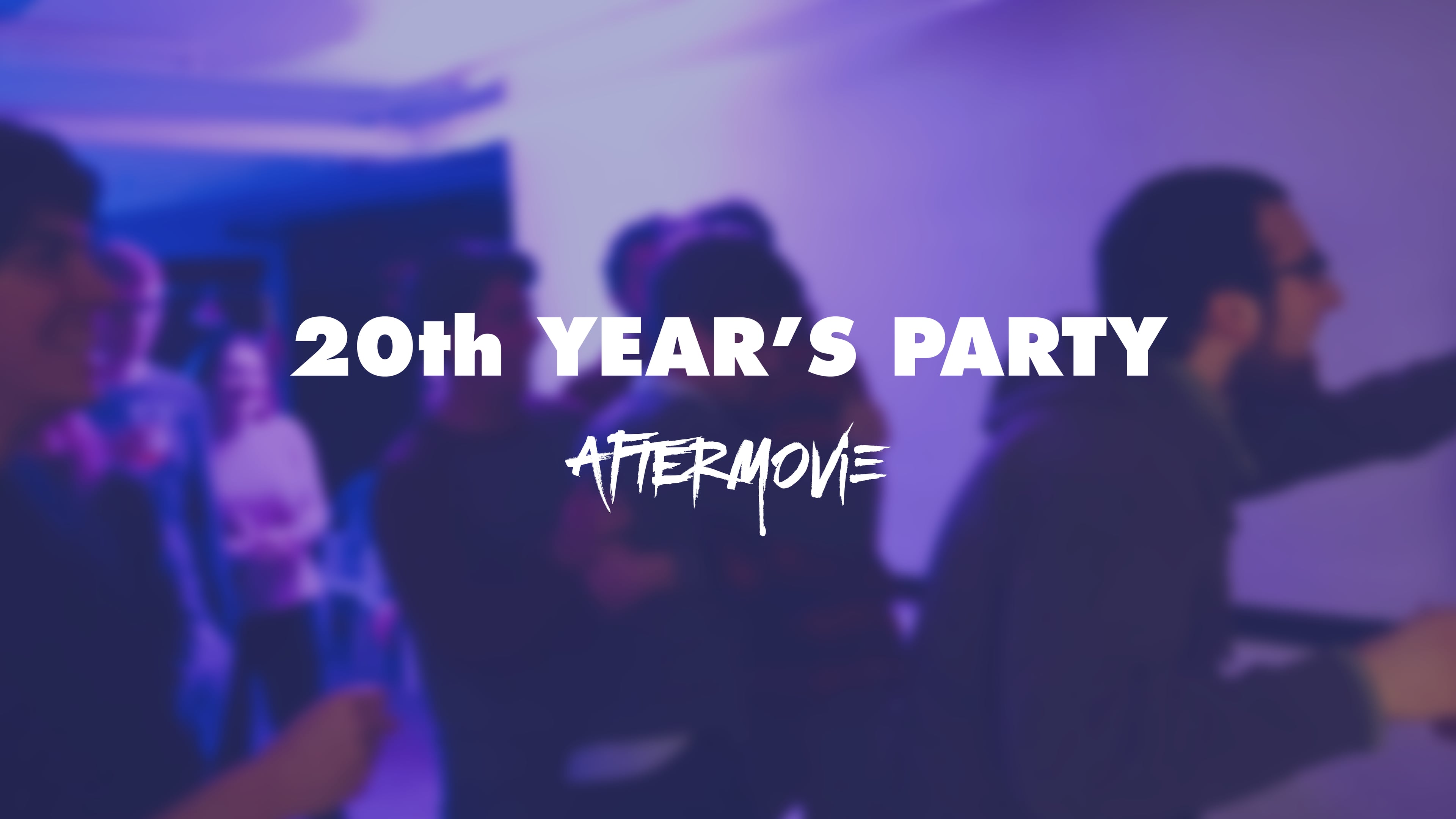 20th Year's Party - Aftermovie on Vimeo