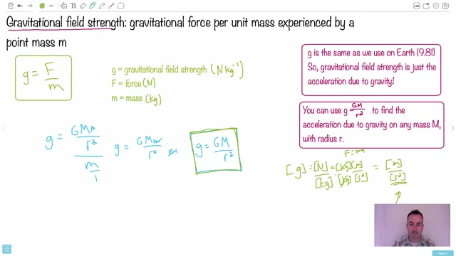 Gravitational Field Strength