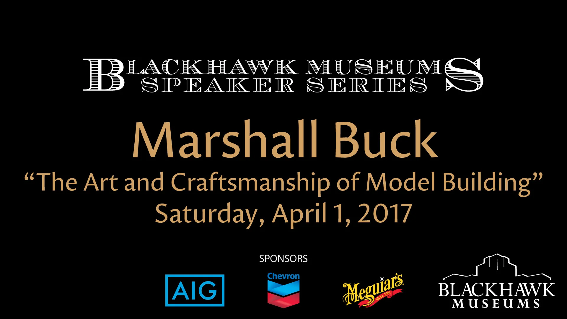 Marshall Buck: "The Art and Craftsmanship of Model Building" on Vimeo