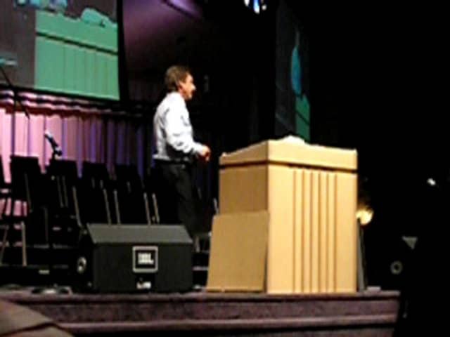 Ray Comfort giving tips on using tracts for witnessing. on Vimeo