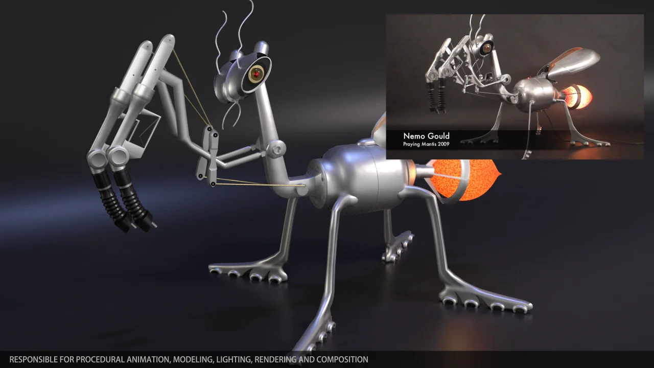 Procedural Animation - Houdini Mantis on Vimeo