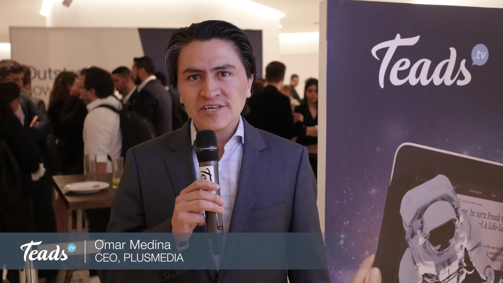 Omar Medina - Ceo, PlusMedia - Teads Outstream Summit Mexico on Vimeo
