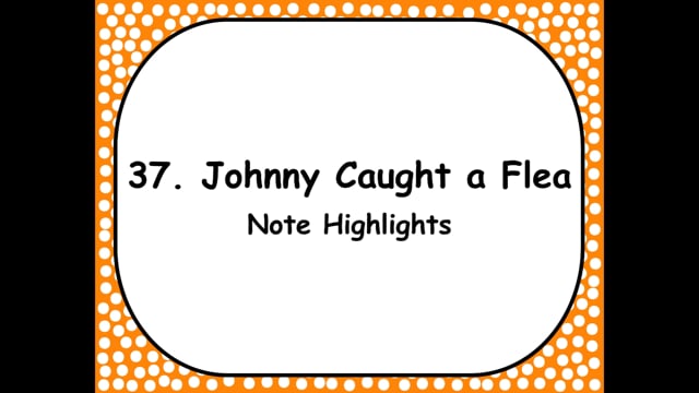 Johnny Caught a Flea | MusicplayOnline