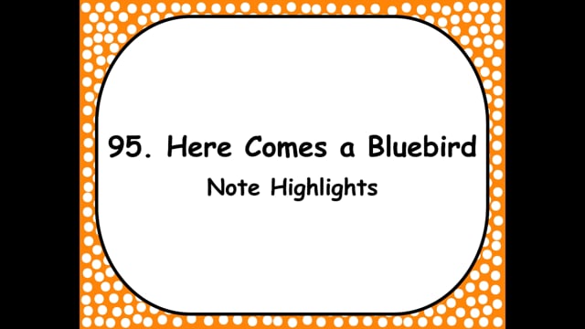 Here Comes a Bluebird | MusicplayOnline