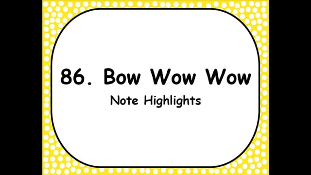 Bow Wow Wow | MusicplayOnline