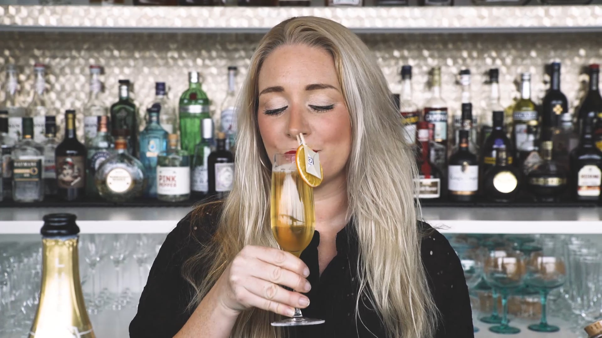 Bumbu Cocktail 'Sealed with an X' at The Oxo Tower Bar, London, UK on Vimeo