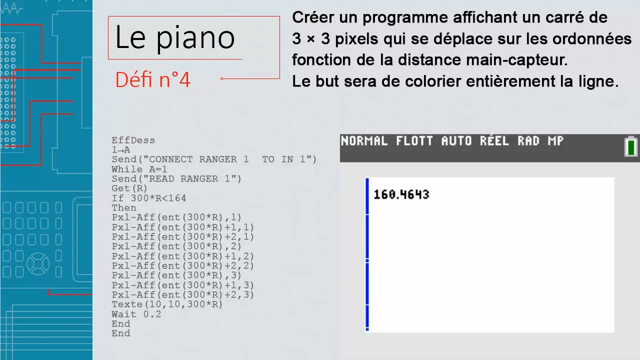 Algorithmique et programmation avec la TI-83 Premium CE - Chapitre 2 Défi 4 - Algorithmique et ...