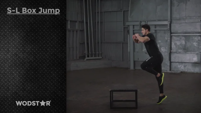 Single Leg Box Jumps