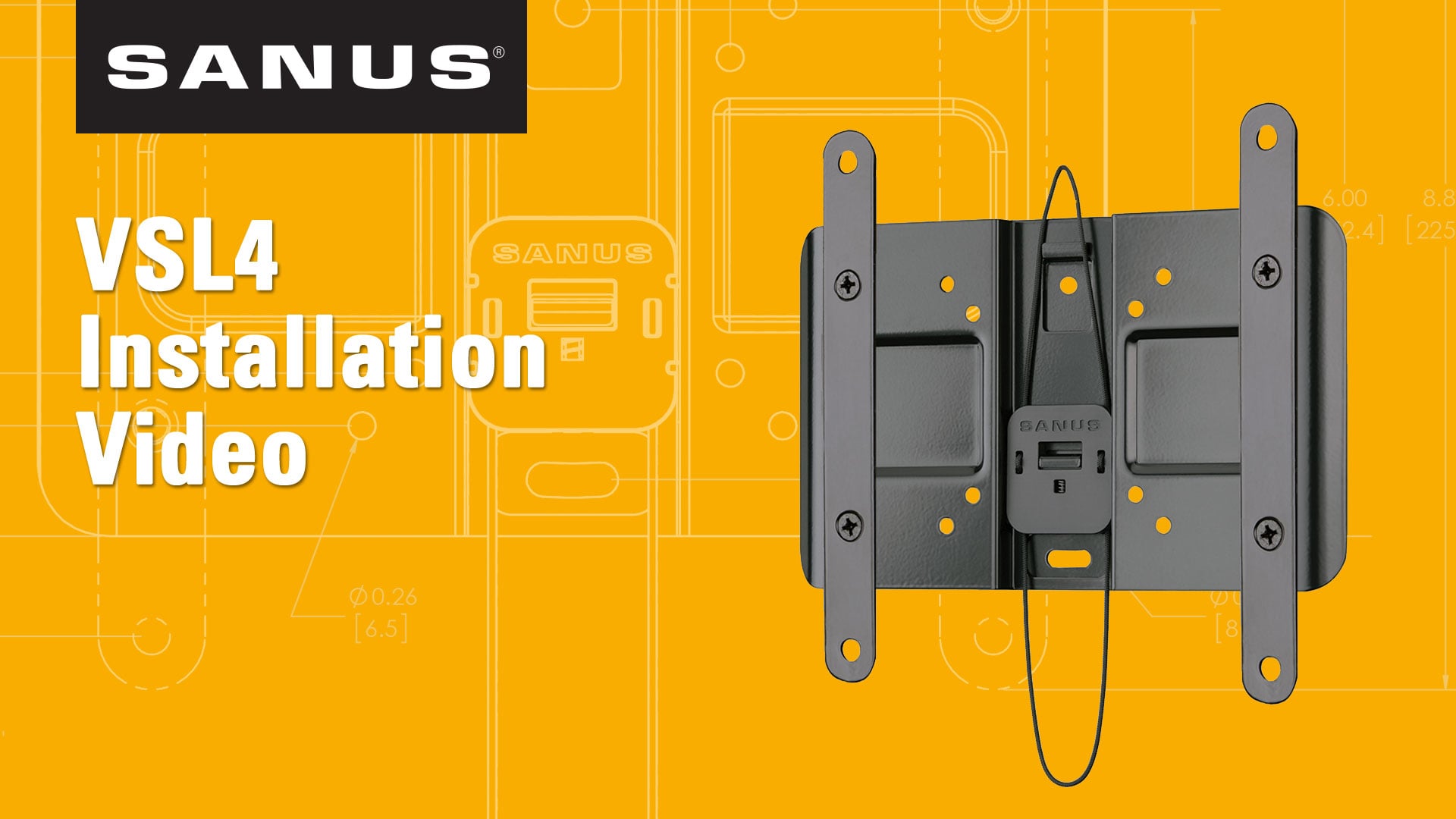 SANUS Premium VSL4 Installation Video on Vimeo