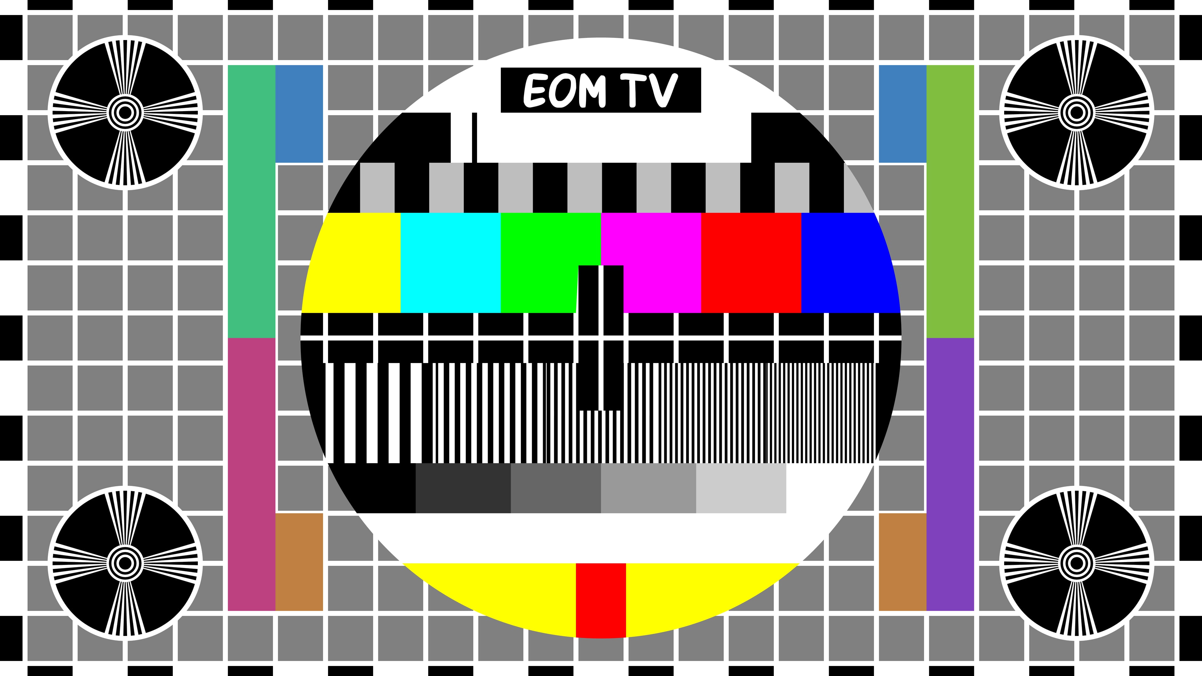 8K 16:9 Test Video (PM5644 Test Card & White Noise) on Vimeo