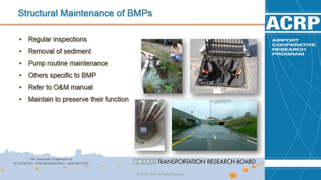 Planning & Design of Stormwater BMPs – Airport Stormwater Management ...