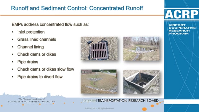 Planning & Design of Stormwater BMPs – Airport Stormwater Management ...