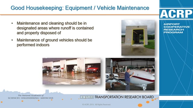 Planning & Design of Stormwater BMPs – Airport Stormwater Management ...