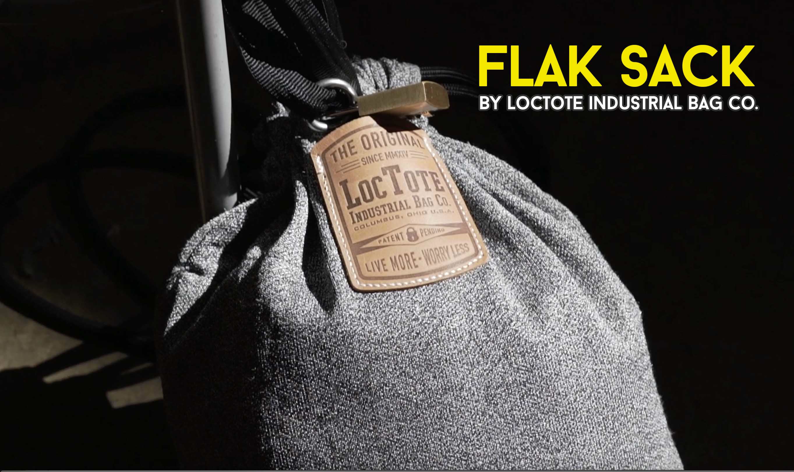Flak Sack by the Loctote Industrial Bag Co. on Vimeo