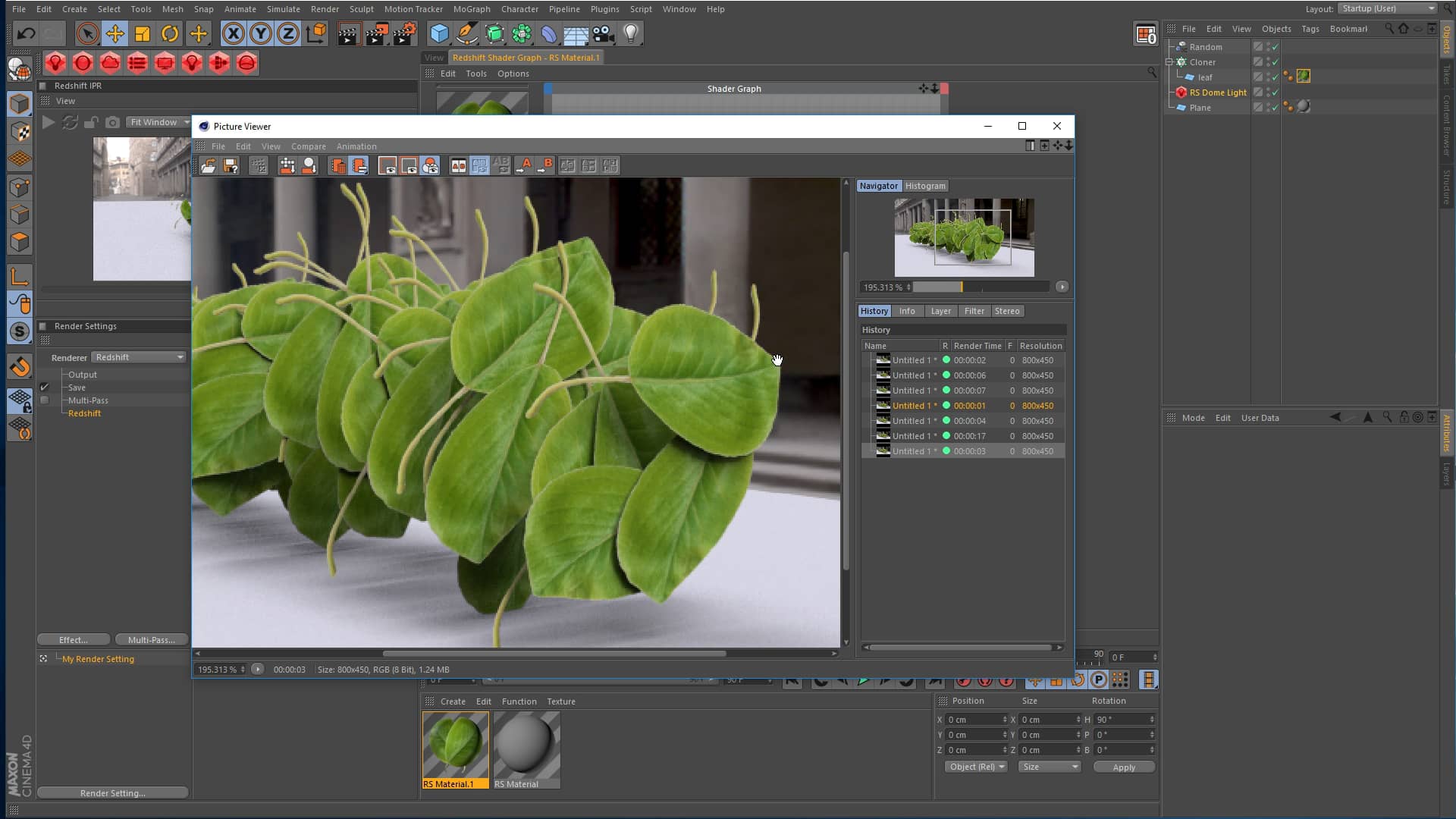 Redshift Sprite Shader inside Cinema 4D on Vimeo