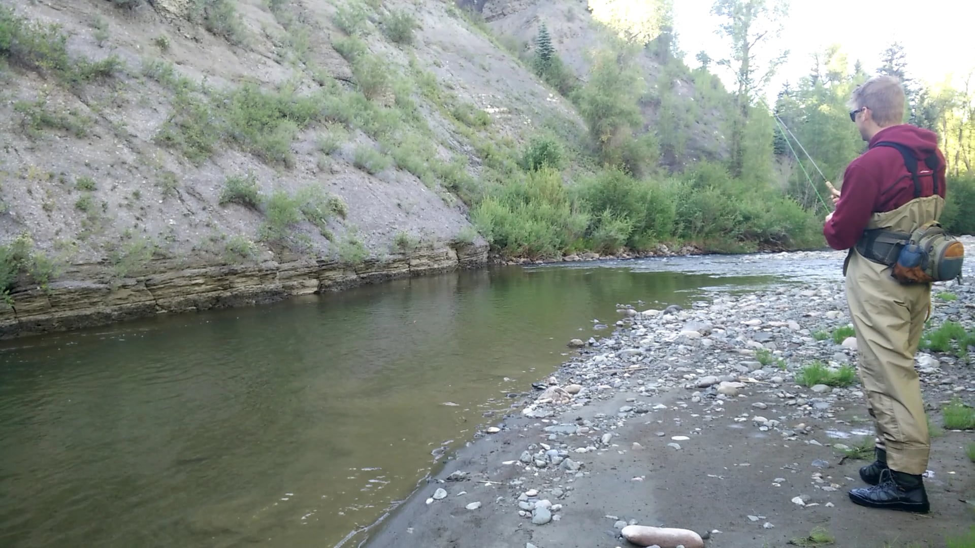 Catching fish on a fly on Vimeo