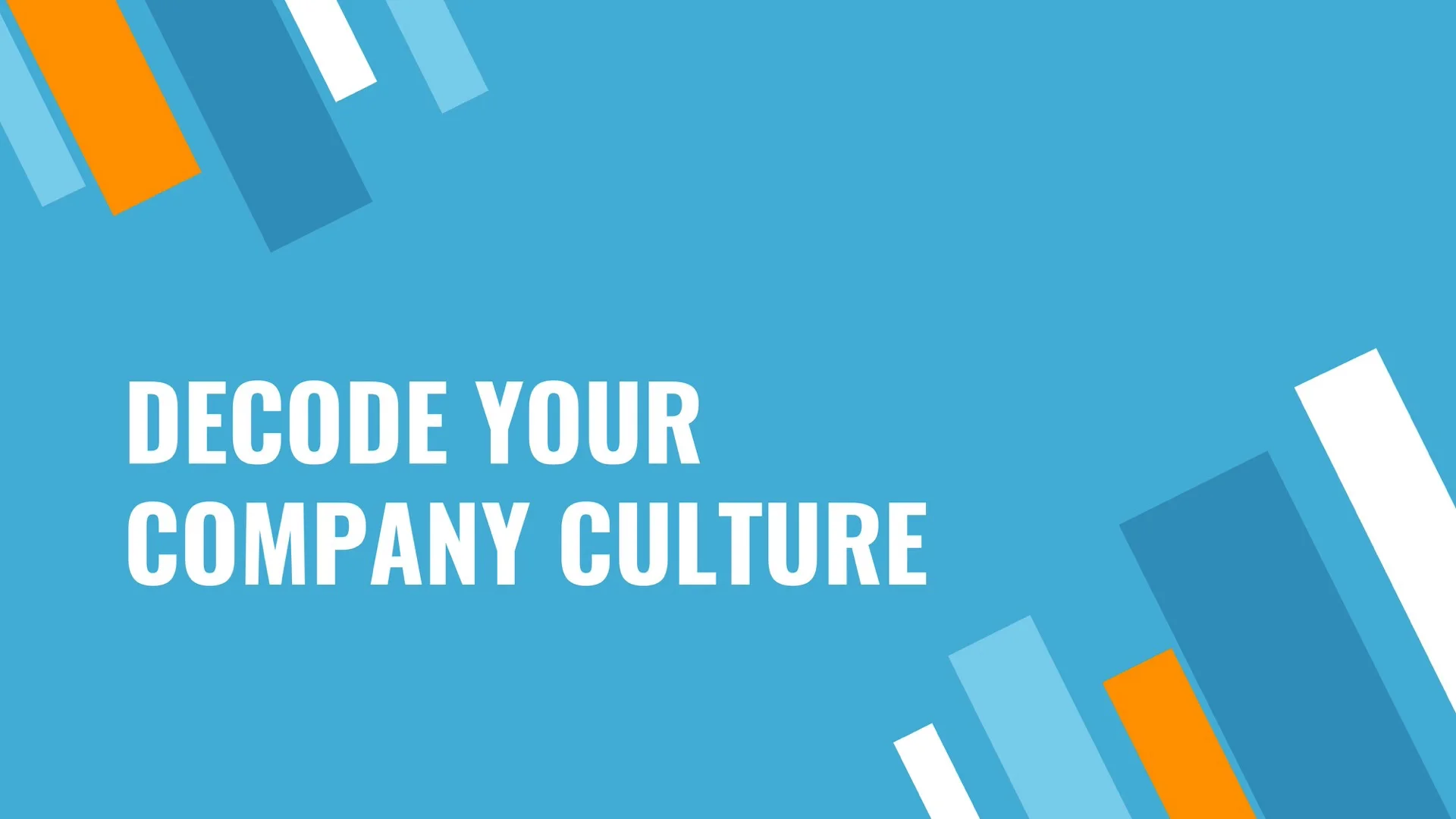Decode Your Company Culture on Vimeo
