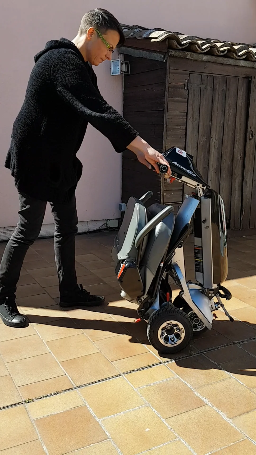 Plier le scooter électrique Rascal AutoGo 550 on Vimeo