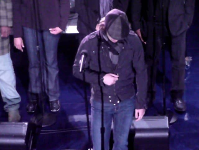 Josh Groban - Letterman Rehearsal 2 on Vimeo