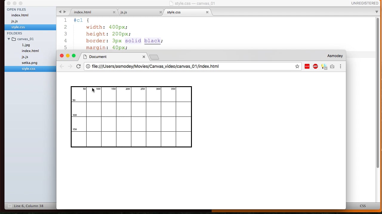 Учим Canvas на JavaScript on Vimeo