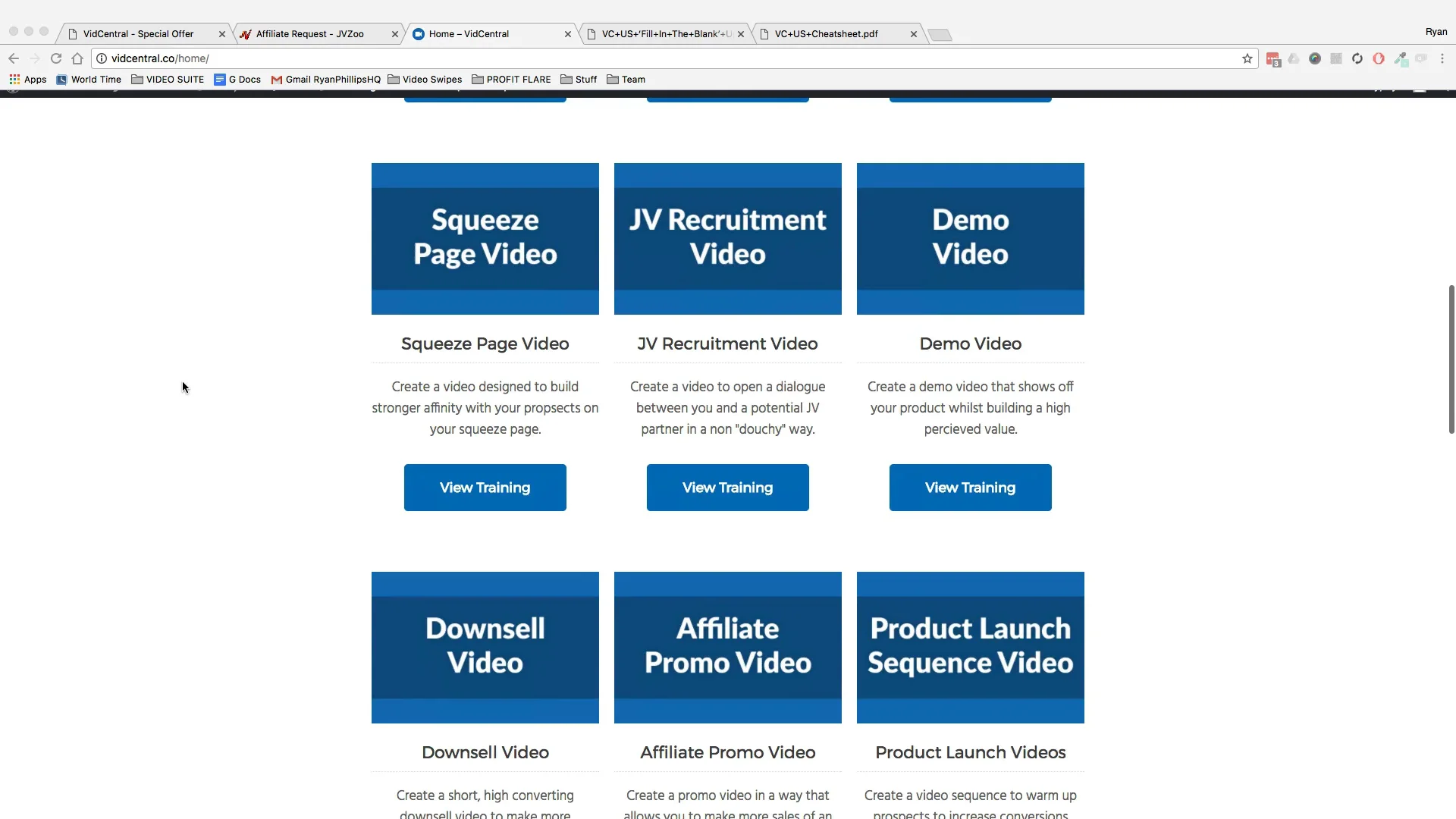 Vid Central Preview on Vimeo