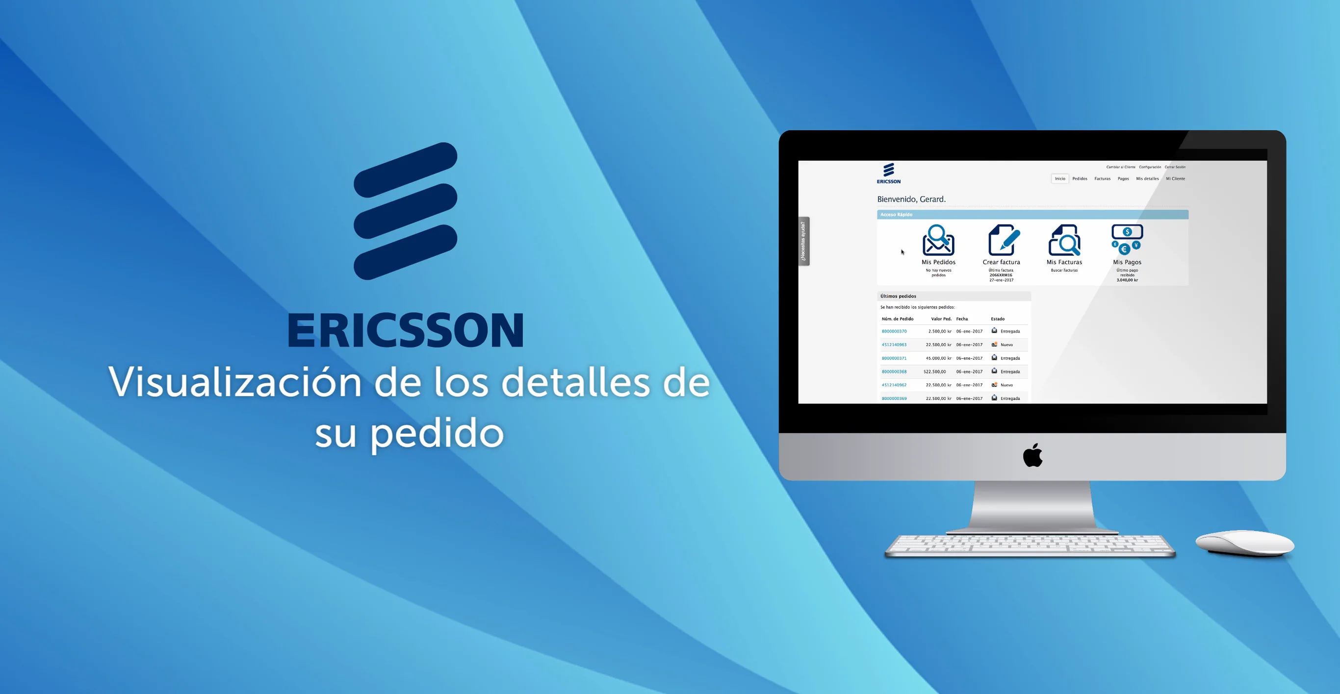 Ericsson - Español - Visualización de los detalles de su pedido - Viewing Your PO Details ...