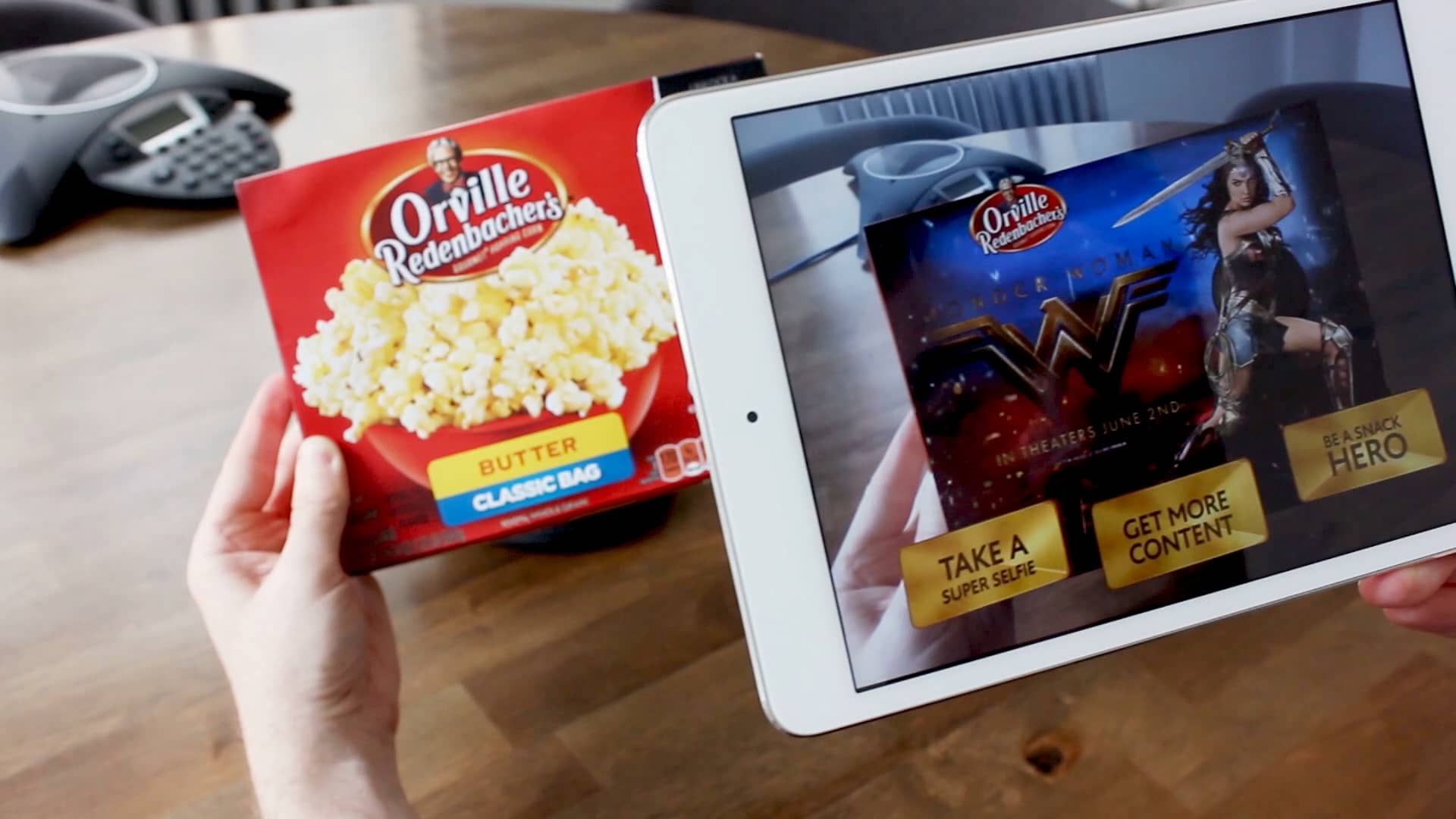 Wonder Woman AR on Orville on Vimeo