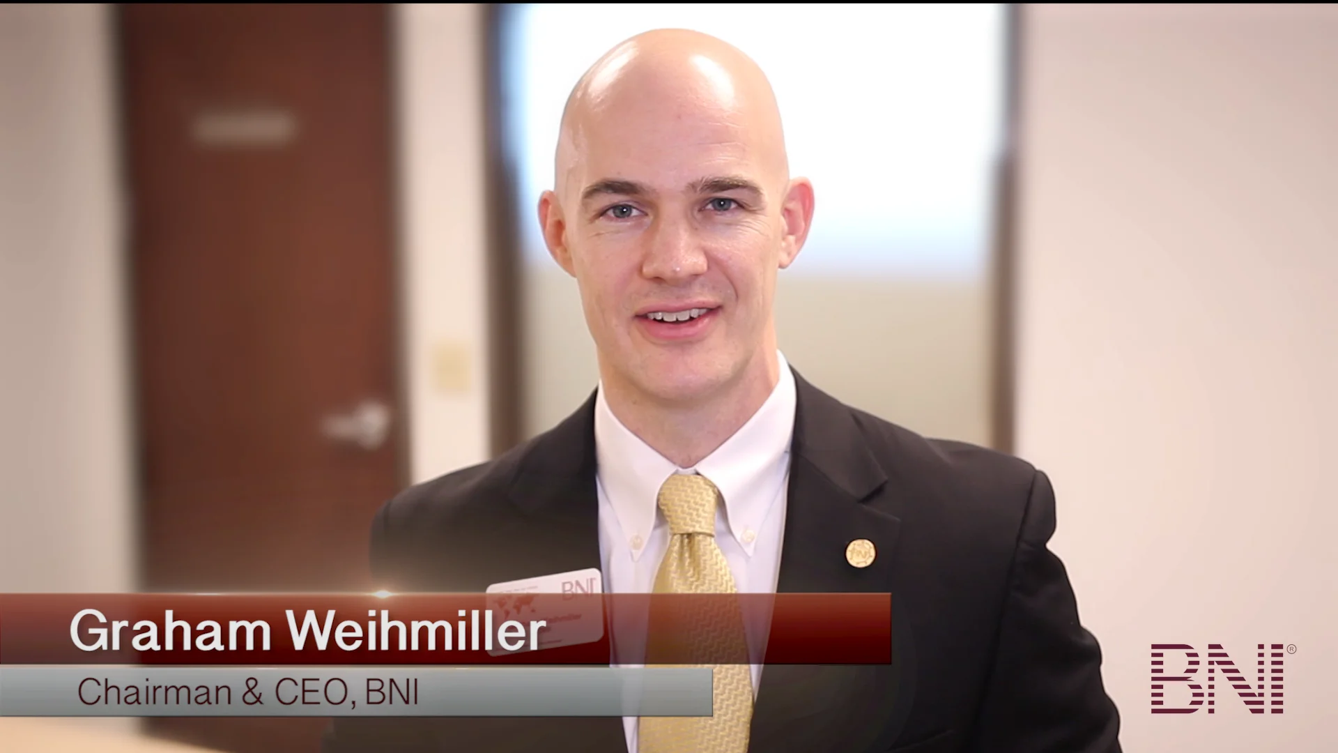 A Message from Graham Weihmiller, CEO, BNI