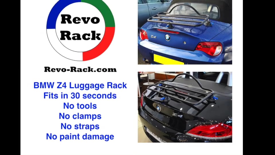 Revo-Rack BMW Z4 E85 & E89 Luggage Rack on Vimeo