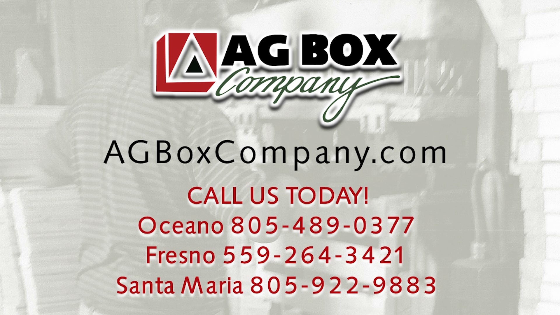 AG Box Company | Oceano, CA | Boxes on Vimeo