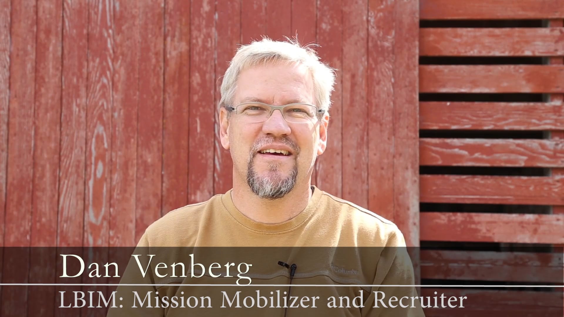 Dan Venberg - Message to Bethesda Church on Vimeo
