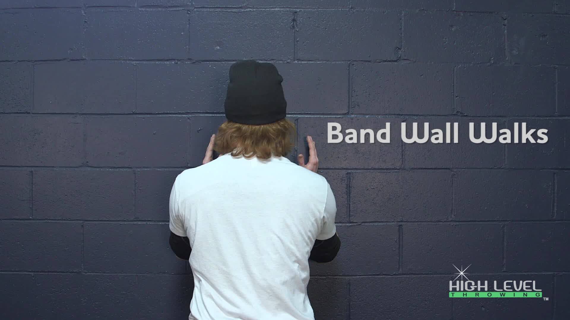 Baseball Throwing: Band Wall Walks | High Level Throwing on Vimeo
