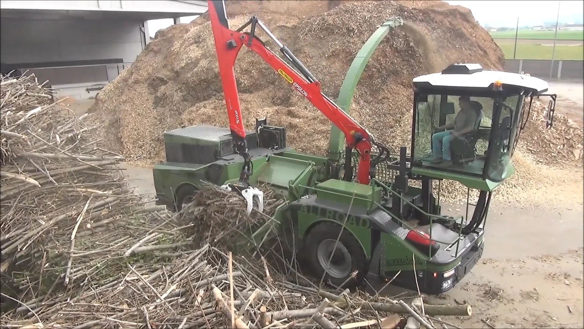 DRUM CHIPPERS - CIPPATORI A TAMBURO - PTH ALL ROAD 1400/820 Pezzolato ...